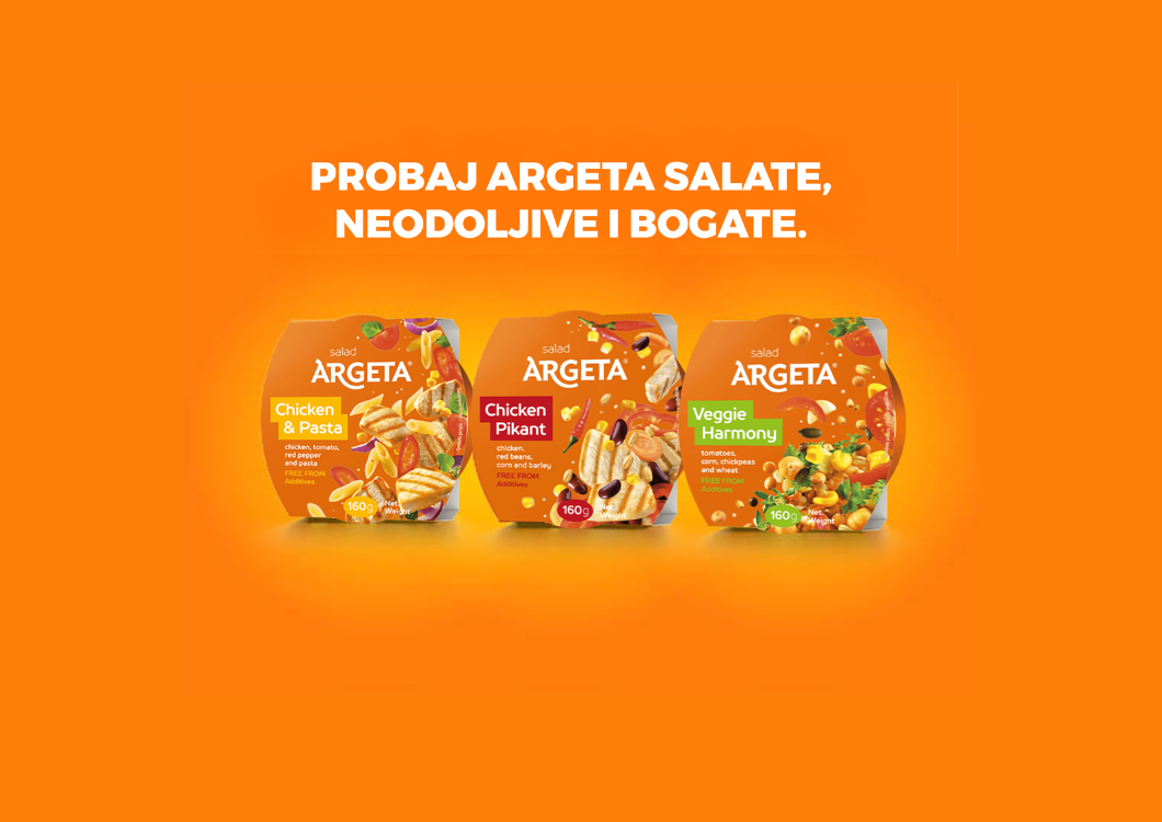 Argeta salate. Neodoljive i bogate.