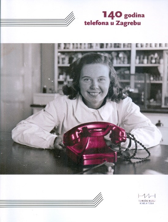 Katalog izložbe "140 godina telefona u Zagrebu"