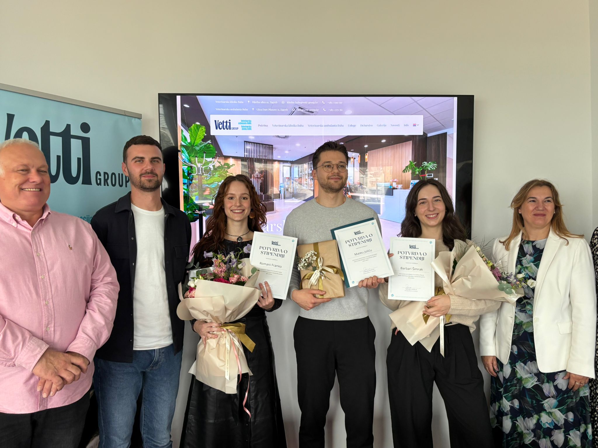 Dodjela Vetti Group stipendija za akademsku godinu 2024./2025.